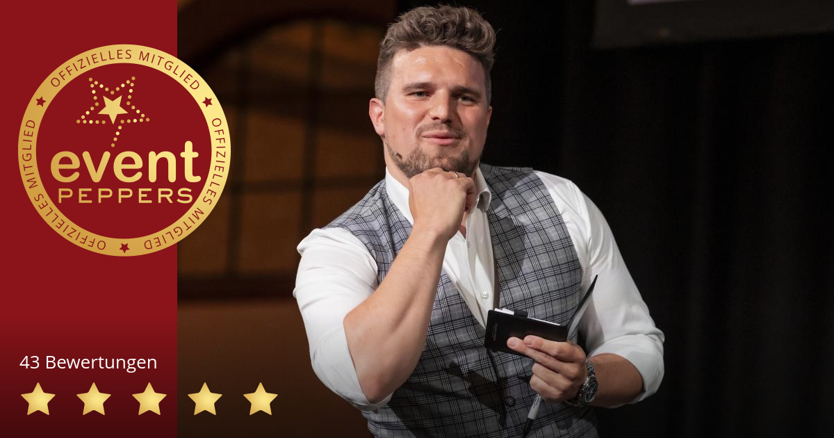 Timothy Kahler - Mentalist & Magier | eventpeppers