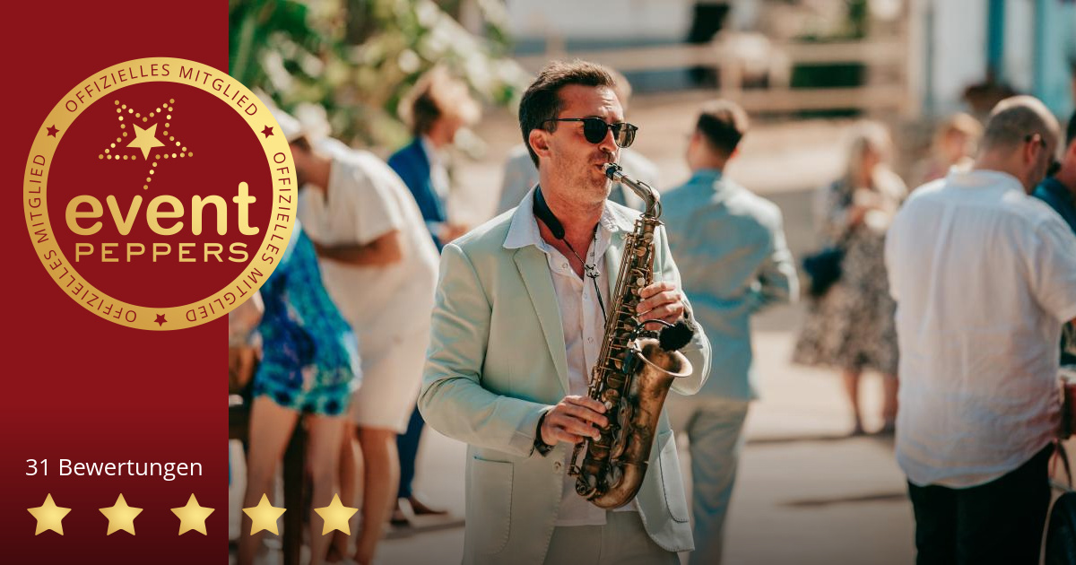 Saxophonie Dominik Engel 🎷 | eventpeppers