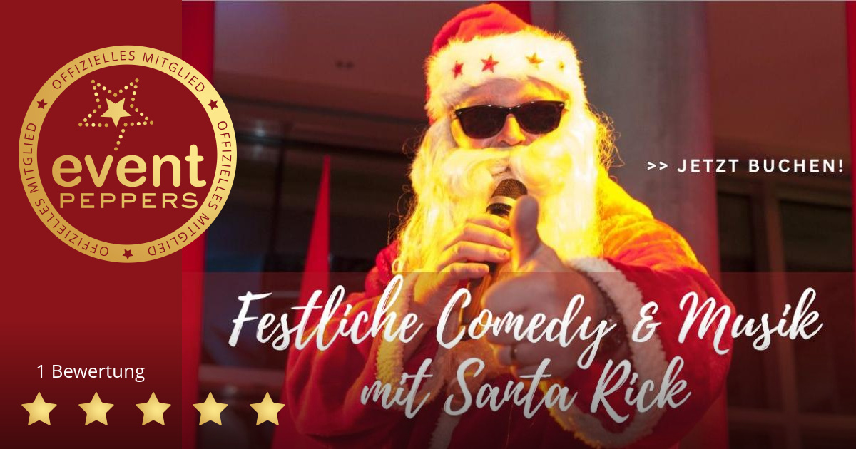 🎄 Magische Weihnachtsmomente mit Rick Mayfield 🎅🏻 | eventpeppers